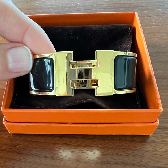 Hermes | Jewelry | Hermes Clic Clac H Bracelet Size Pm | Poshmark